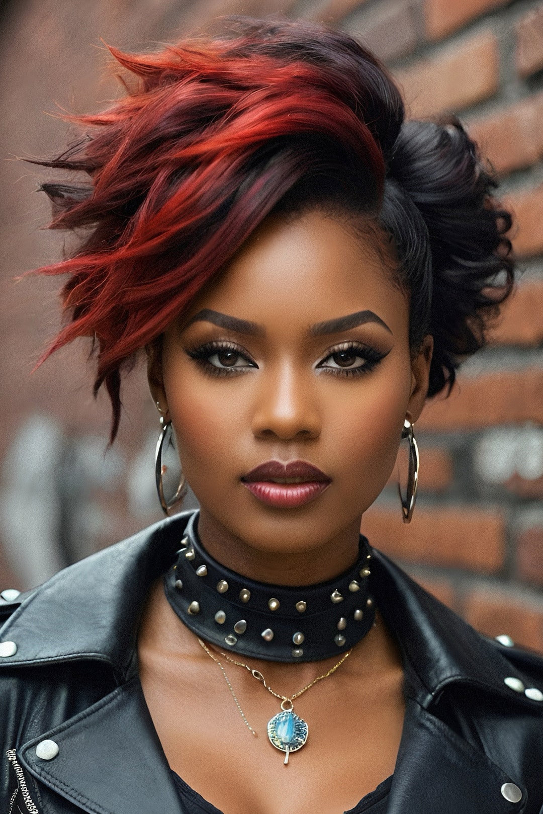 Ebony Gothic Avatar Ai Art Computer or Mobile Wallpaper Avatar for ...