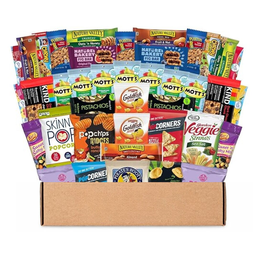 Holiday Gift, Healthy Snacks Gift Box, Christmas Gift, Care Package ...