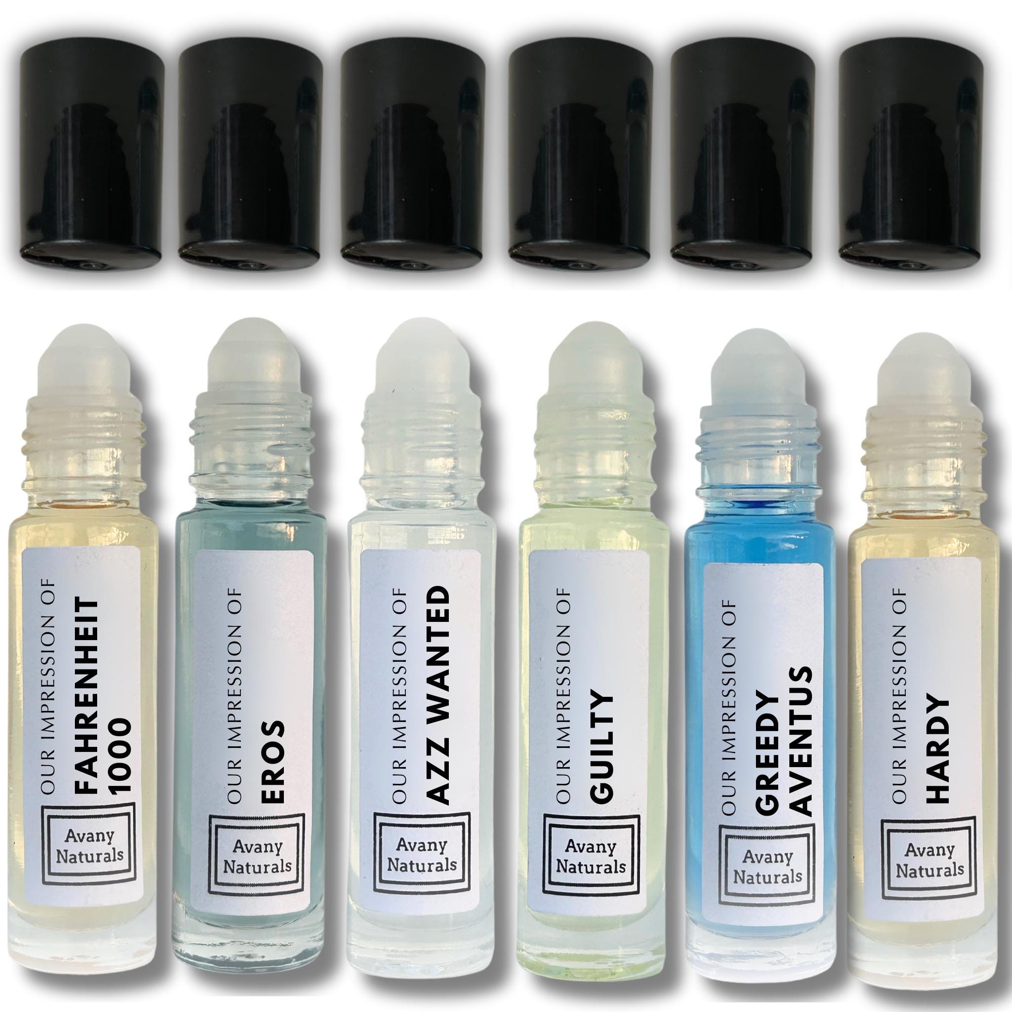 MENS COLOGNE SAMPLER Sets - Mini Samples Fragrance Oil for Body, Roll ...