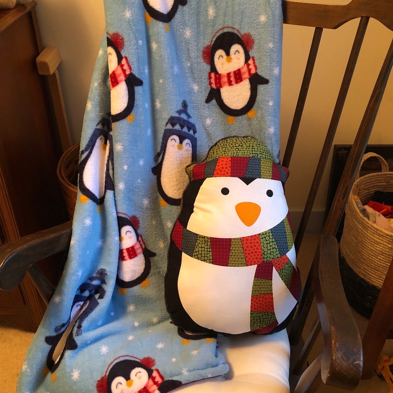Penguin Pillow - Etsy