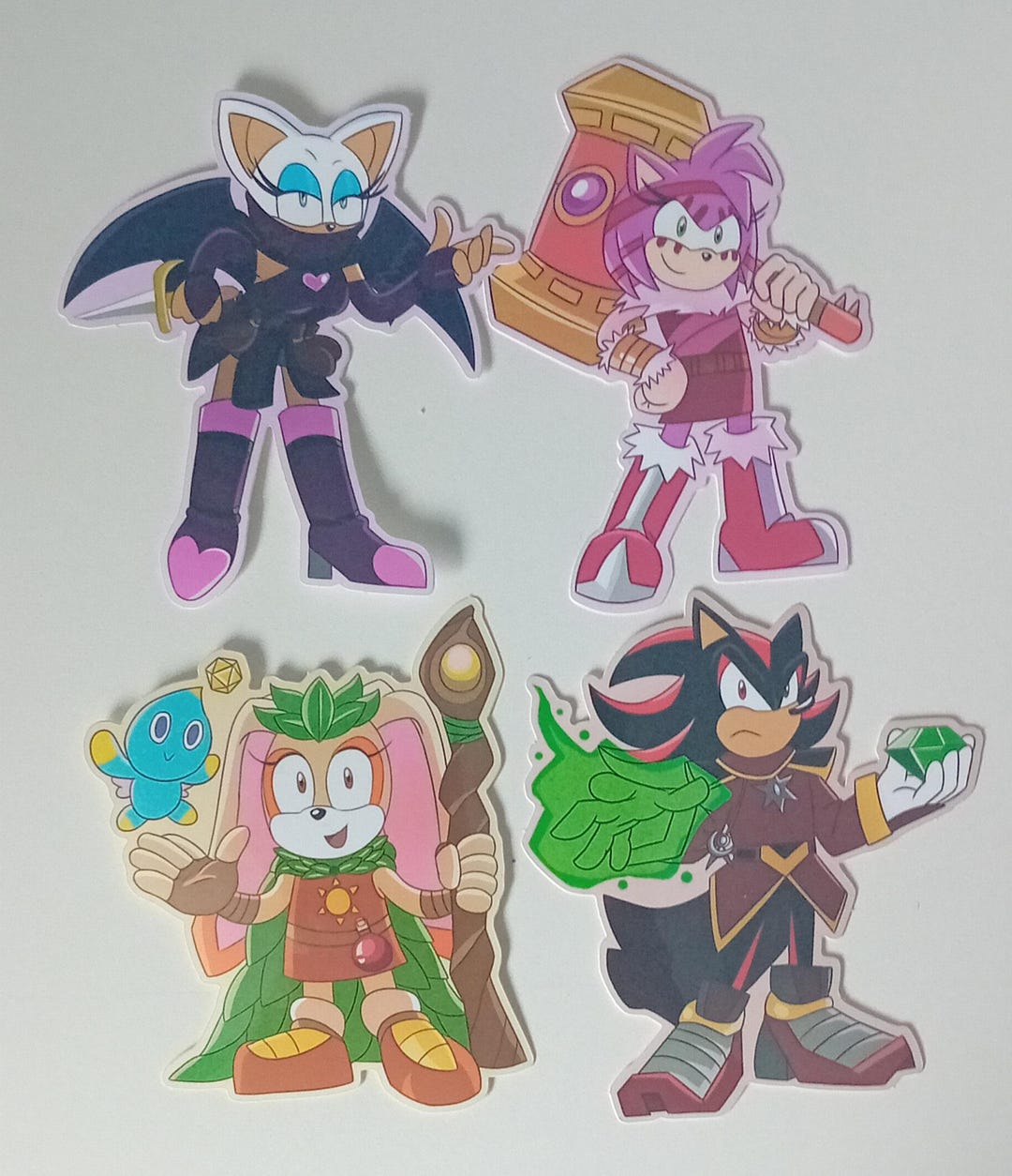 Dnd Sonic Stickers (series 2) - Etsy