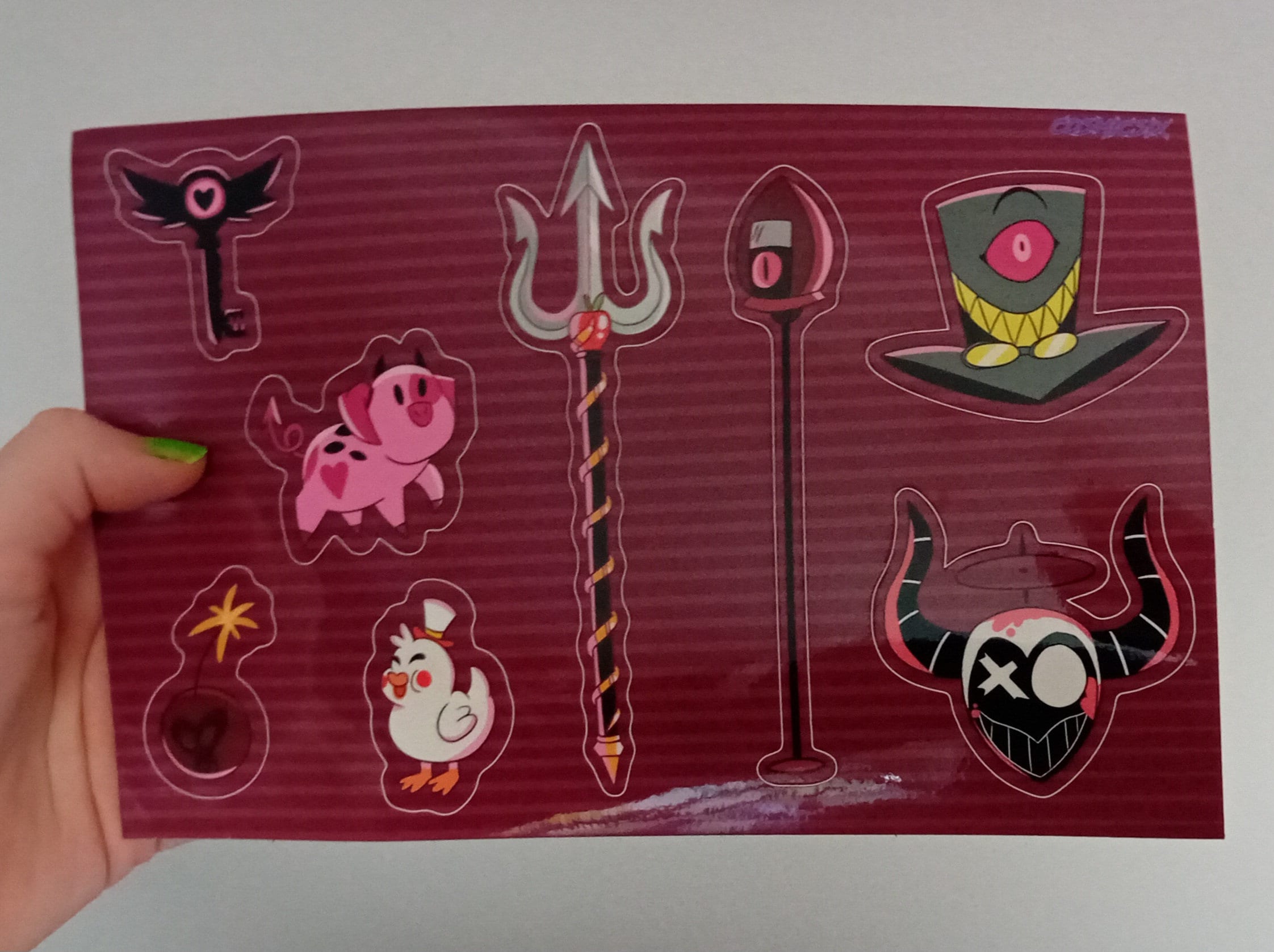 Hazbin Hotel Sticker Pack - Etsy