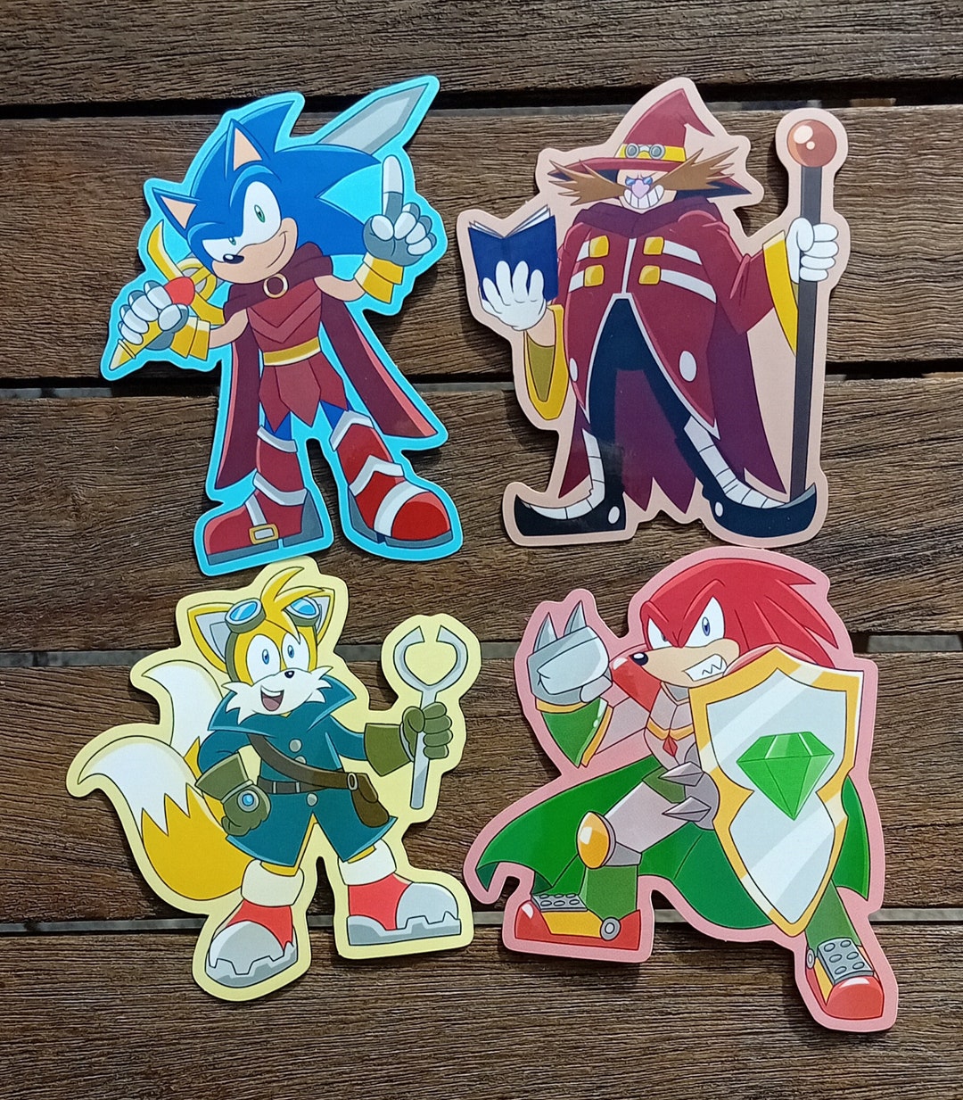 Dnd Sonic Stickers - Etsy