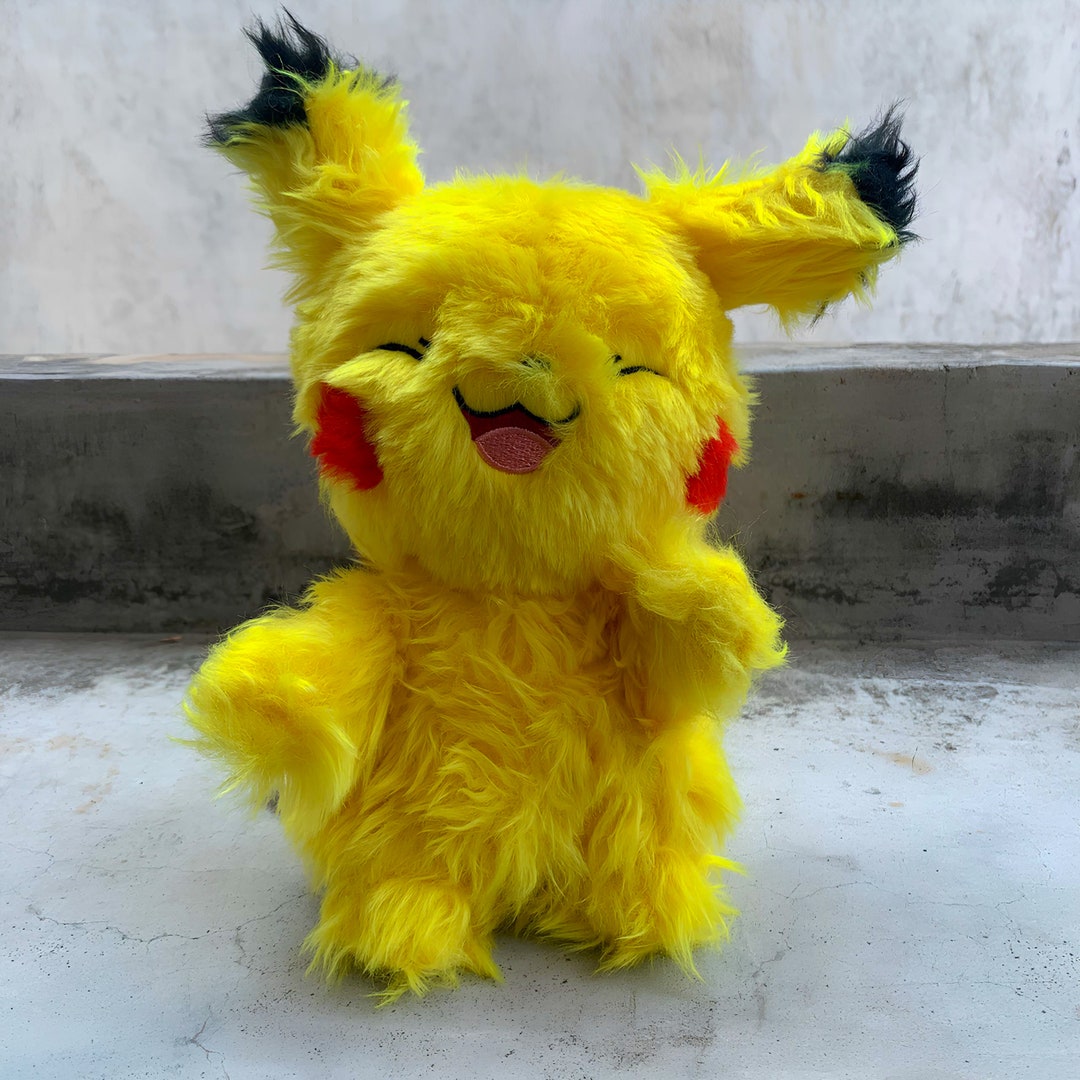 Pikachu Fluffy Fluffy Plush Toy 25cm Pokemon Inspired Toys - Etsy