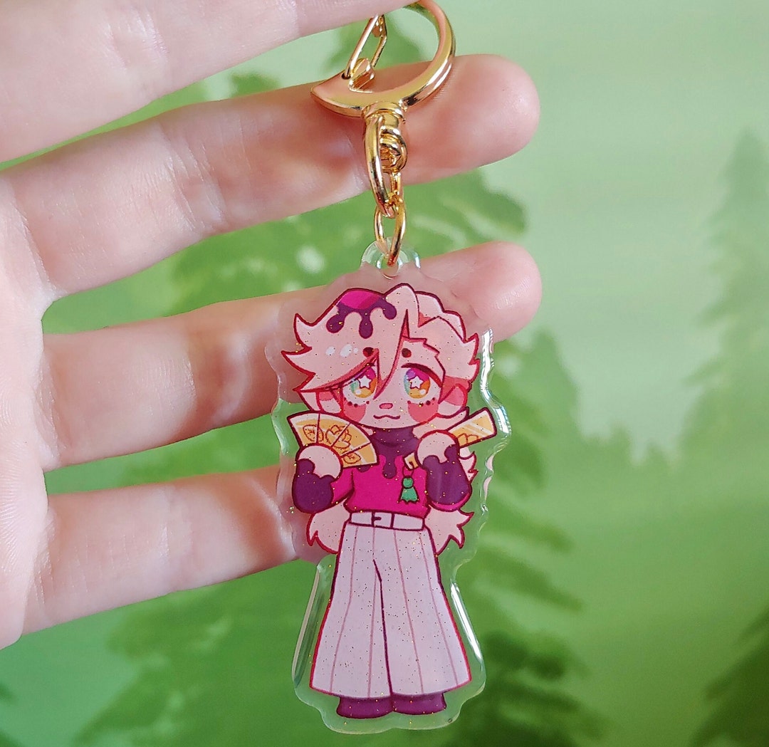 Upper Moon 2 Keychain - Etsy