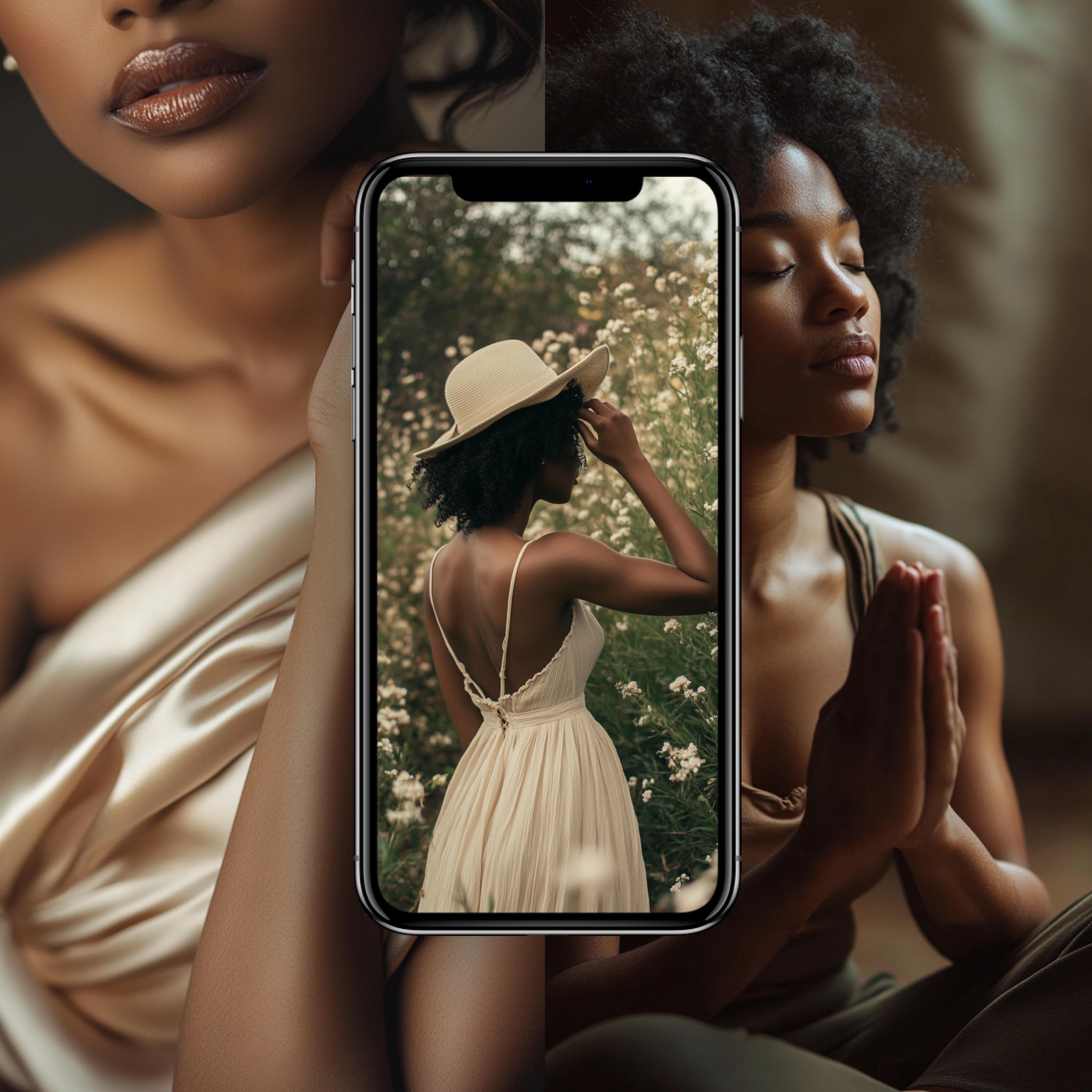 260 Aesthetic Melanin Women Photos Melanin Beauty, Fashion, Daily Routine and Self-care - Etsy