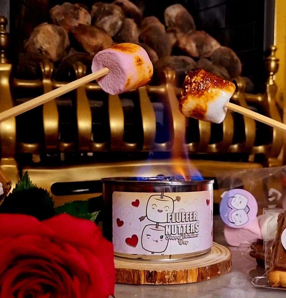 Marshmallow Toasting Kit: Mini Fire Pit Gift Hamper - Etsy UK