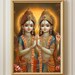 Riddhi Siddhi Painting, Hindu Goddess Art, Ganesha Consorts, Indian ...