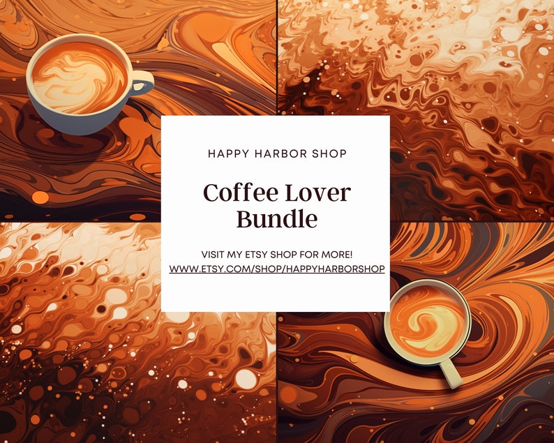 Coffee Wallpapers Desktop Background Neutral Aesthetic - Etsy