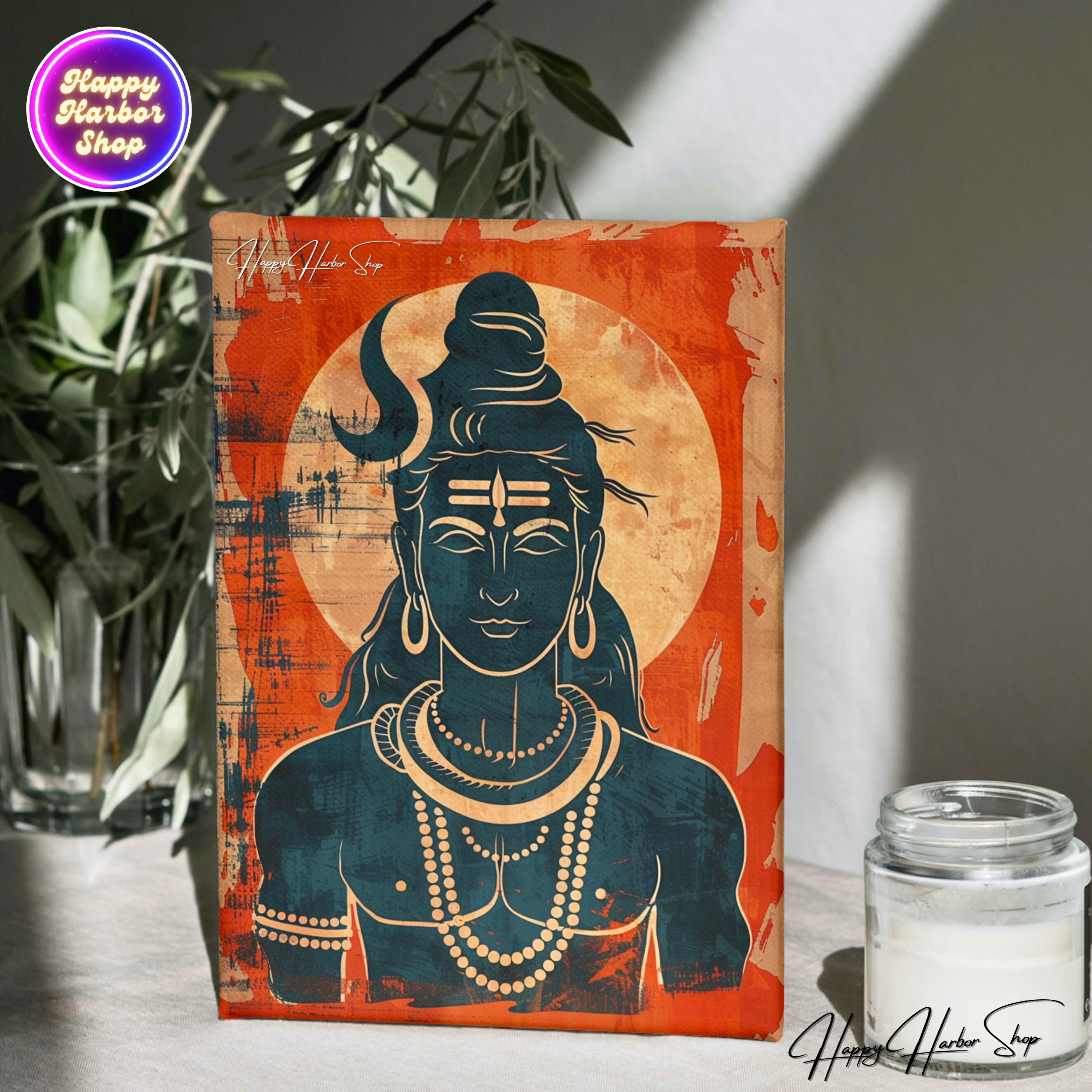 LORD SHIVA Printable Hindu God Wall Art Aesthetic Home Decor Spiritual ...