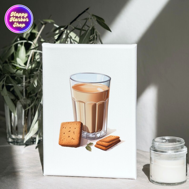 Masala Chai Indian Food Art Indian Digital Print Desi Art Kitchen ...