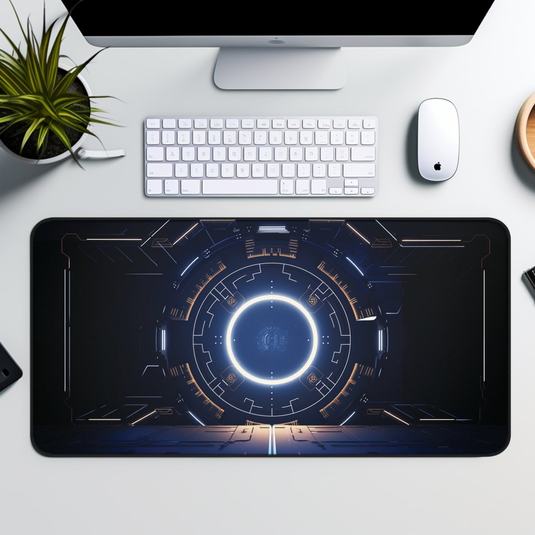 Cyberpunk Desk Mat Stargate Deskmat Cyberpunk Desk Pad, Gamer Mouse Pad ...