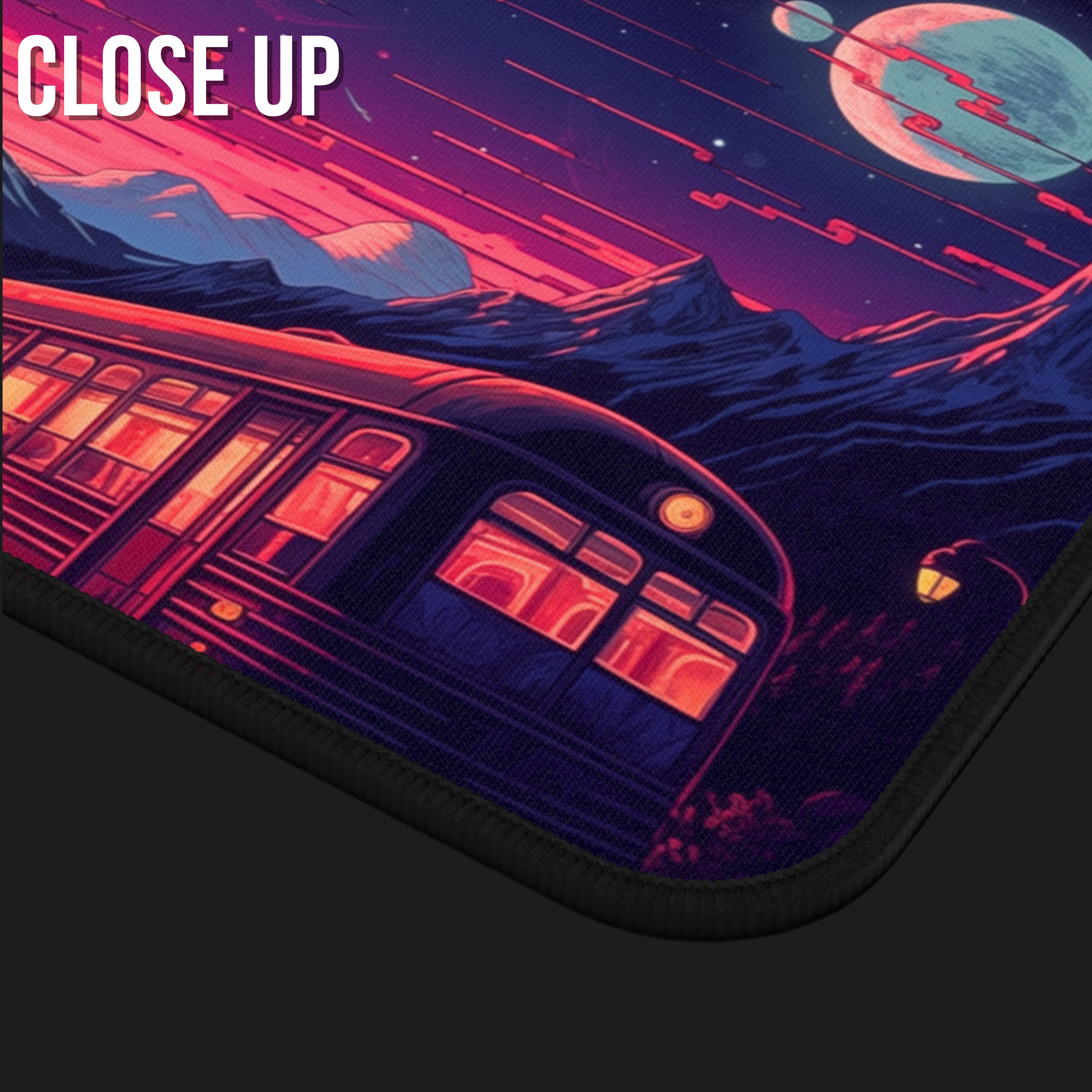 Lofi Desk Mat, Gothic Desk Mat, Dark Anime Desk Mat, Moody Gaming Mouse ...