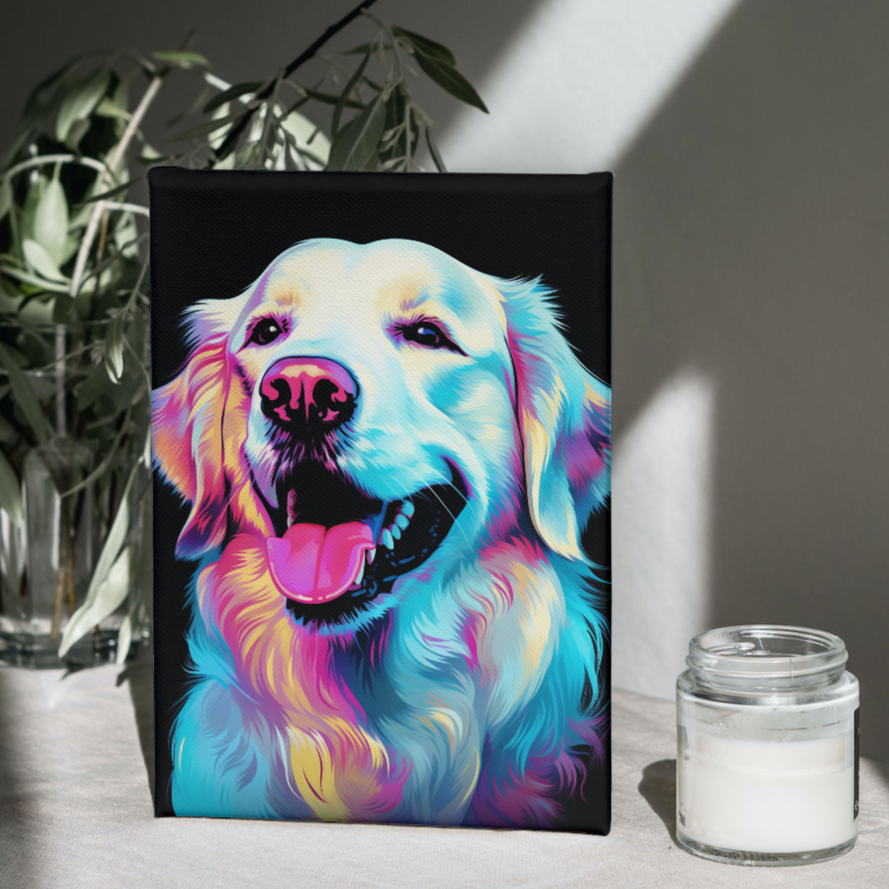 Pet Pop Art DIGITAL, Custom Pop Art Pet Portrait, Hand Drawn Colorful ...