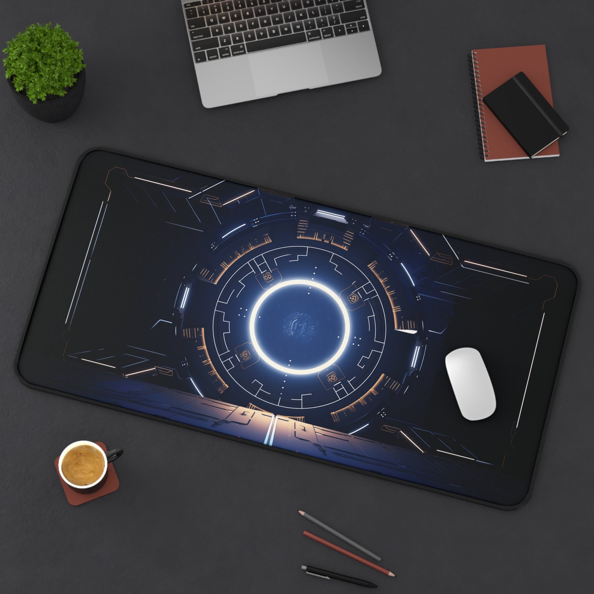Cyberpunk Playmat Stargate Deskmat Cyberpunk Mouse Pad, Gamer Mouse Pad ...