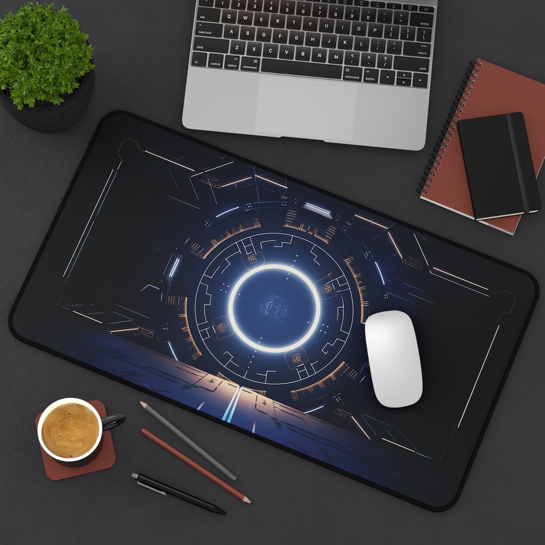 Cyberpunk Playmat Stargate Deskmat Cyberpunk Mouse Pad, Gamer Mouse Pad ...