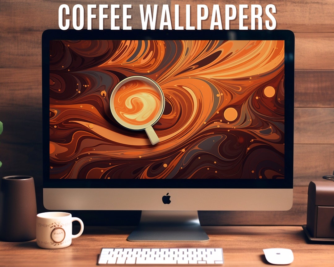 Coffee Wallpapers, Desktop Background, Neutral Aesthetic, Desktop ...
