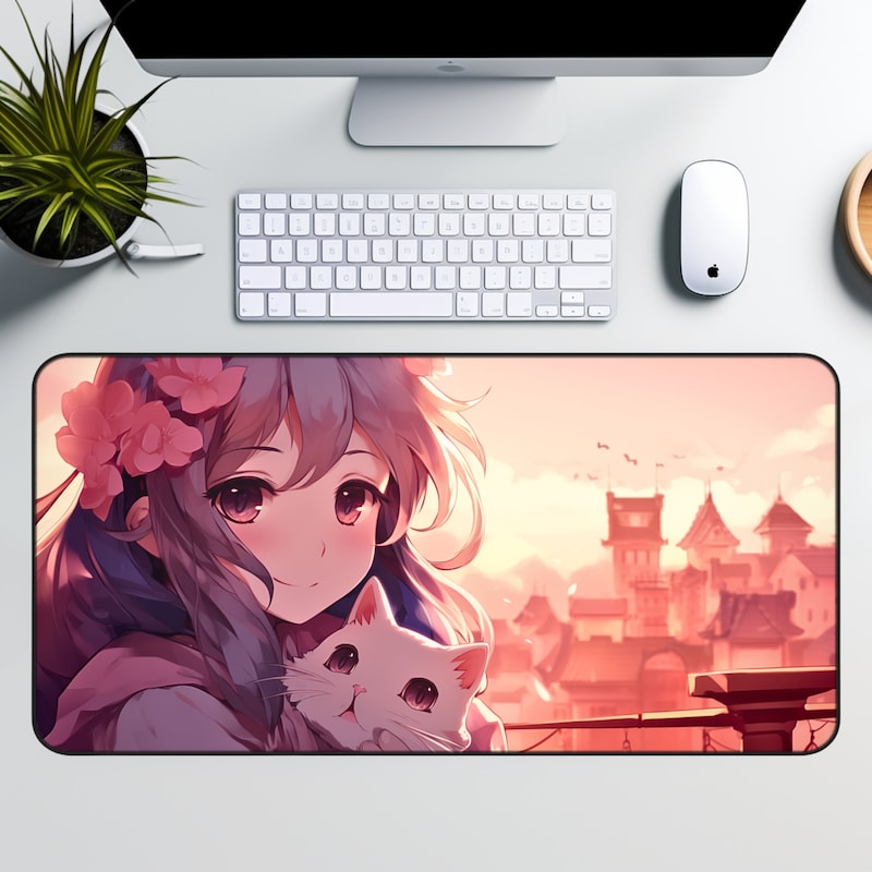 Large Mouse Pad Anime - Etsy