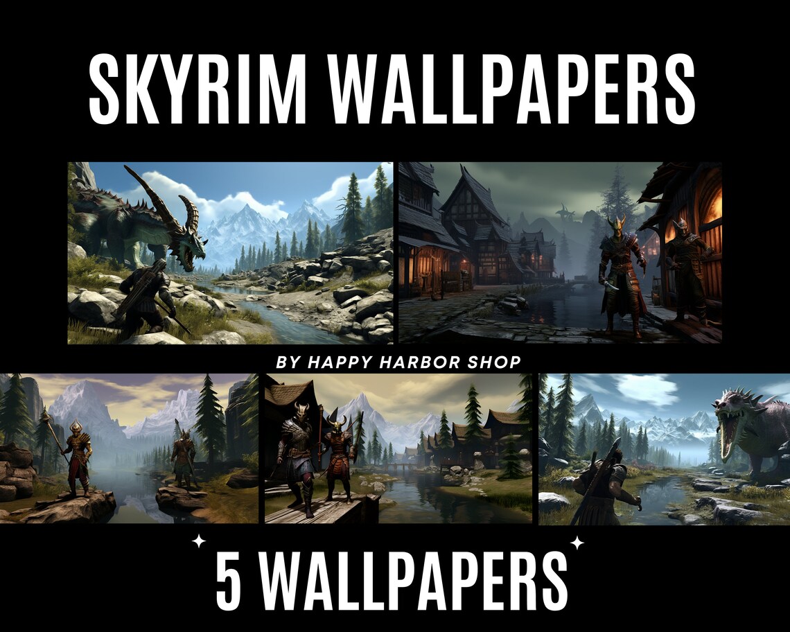 Skyrim Wallpaper, Twitch Overlay, Skyrim Inspired Wallpaper, Morrowind ...