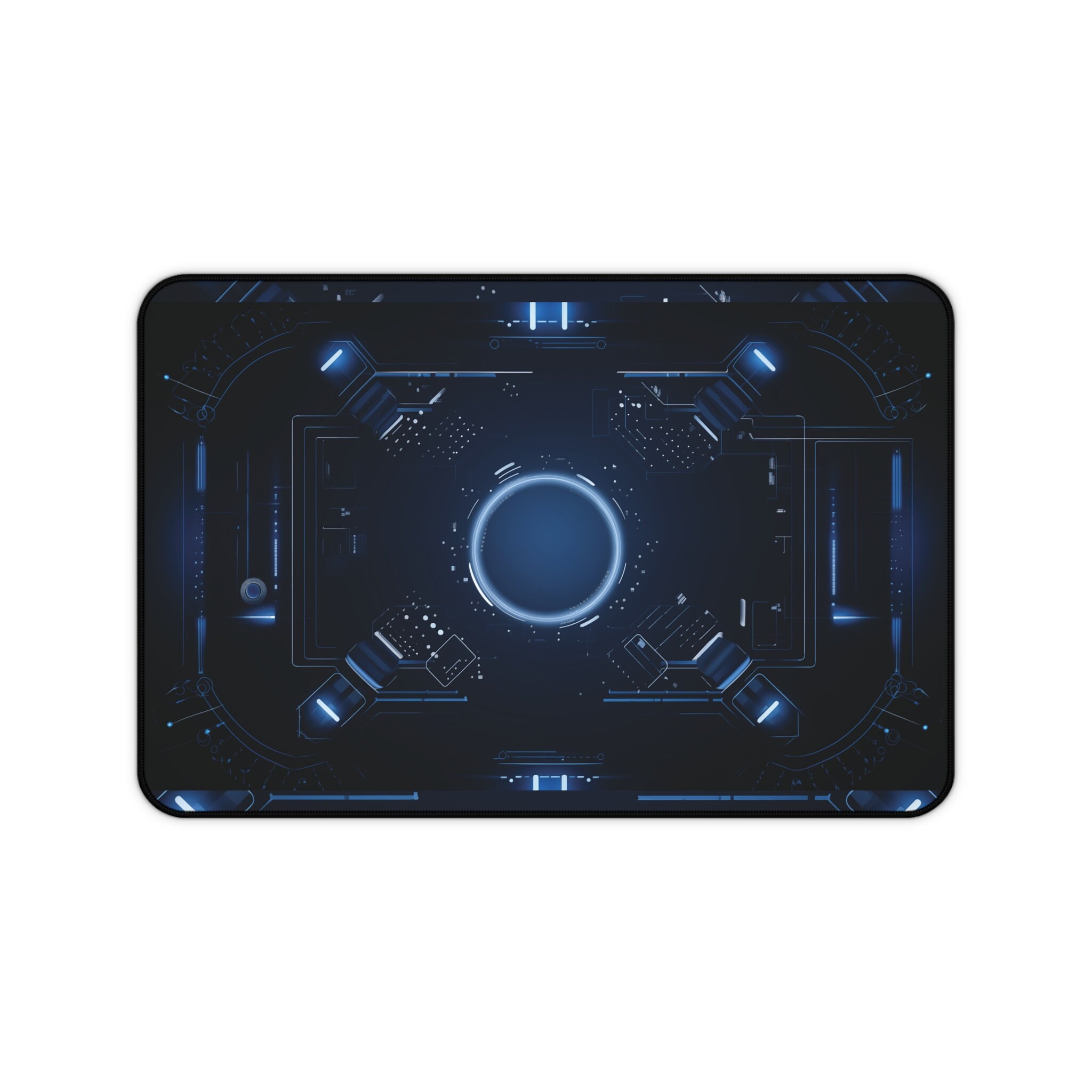 Cyberpunk Desk Mat Retrowave Deskmat Cyberpunk Desk Pad, Blue Mouse Pad ...