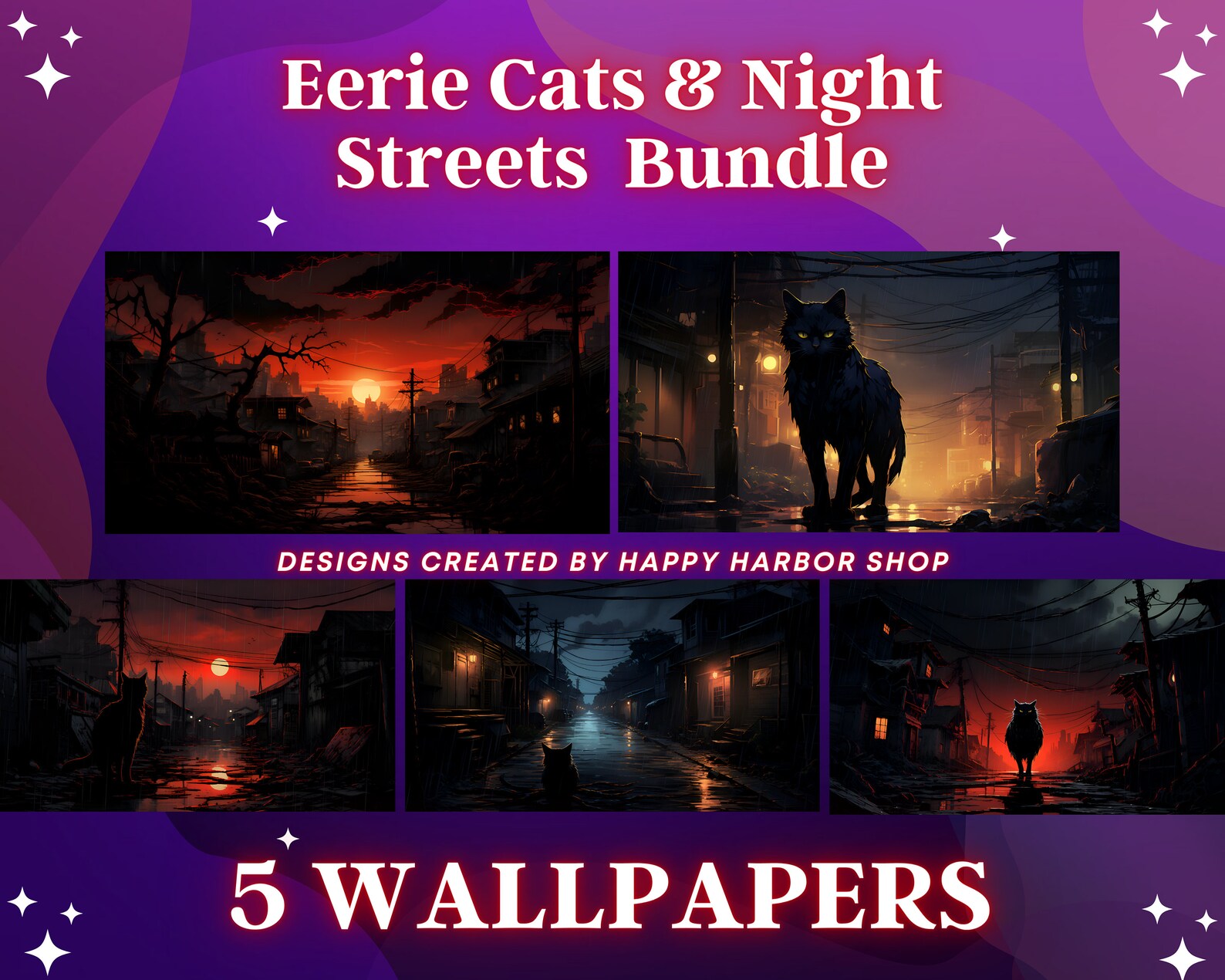 Eerie Cat Lofi Wallpapers, Aesthetic Lofi Wallpapers, Twitch Overlay ...