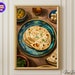 Indian Food Art, Naan Poster, Desi Art, Modern South Asian Art, Nepal ...