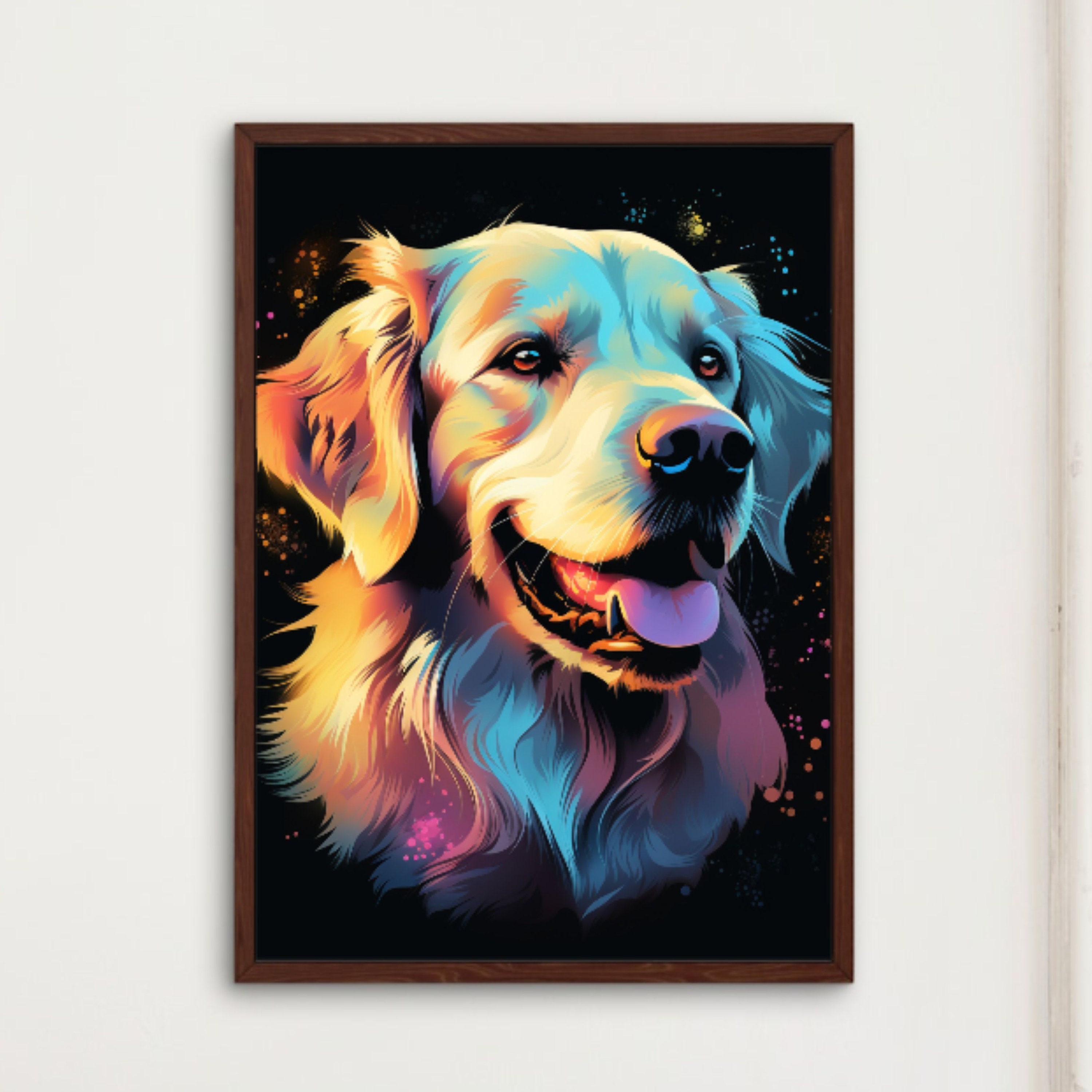 Pet Pop Art DIGITAL, Custom Pop Art Pet Portrait, Hand Drawn Colorful ...