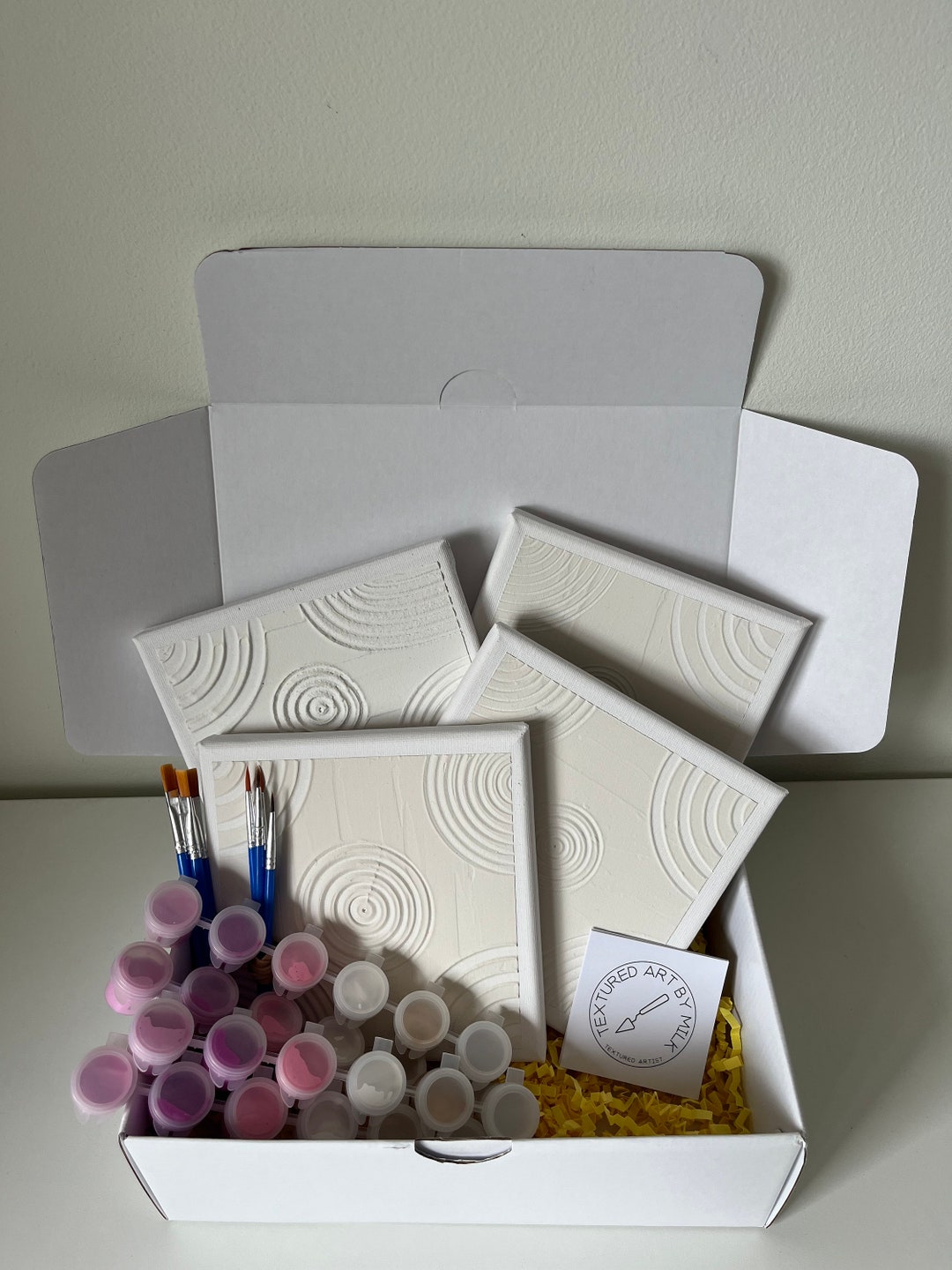 Swirls and Arches Design Paint It Yourself Party Pack Multicolour ...