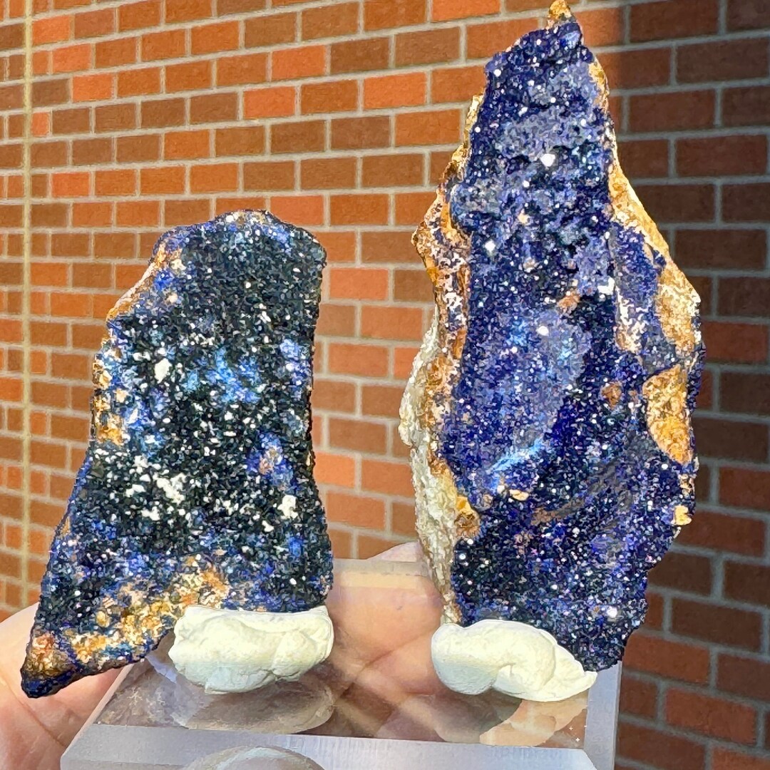 Druzy Azurite Specimens From Congo - Etsy