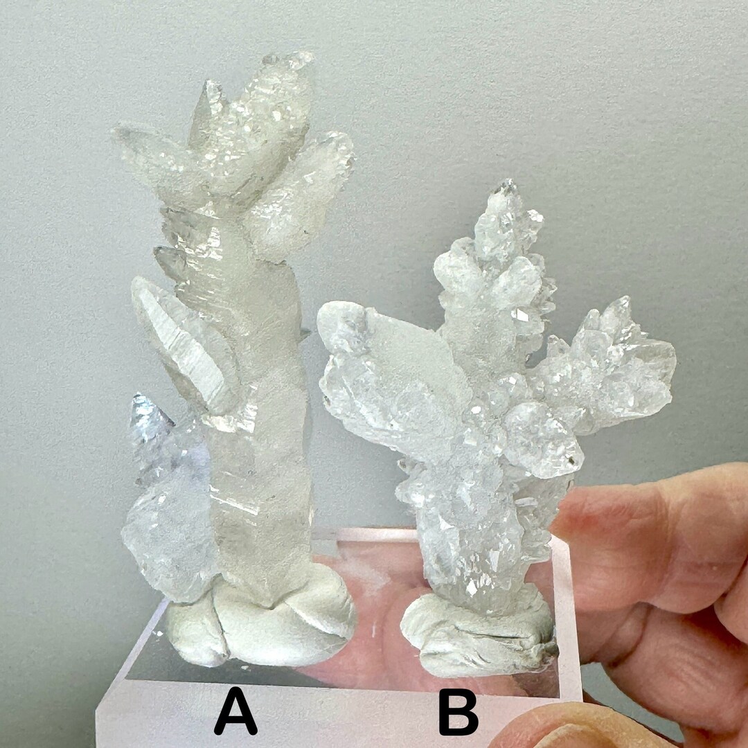 Sparkly White Aragonite Cave Calcite From Mexico - Etsy