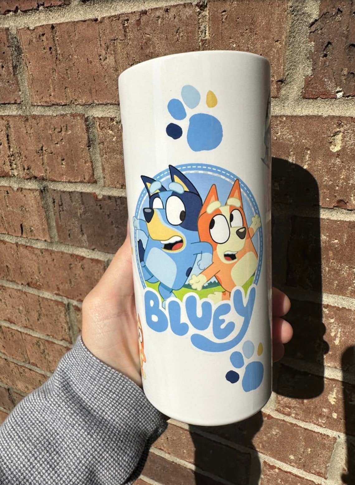 Bluey Kids Water Bottle L Bluey Water Bottle L Bluey Tumbler L Bluey ...