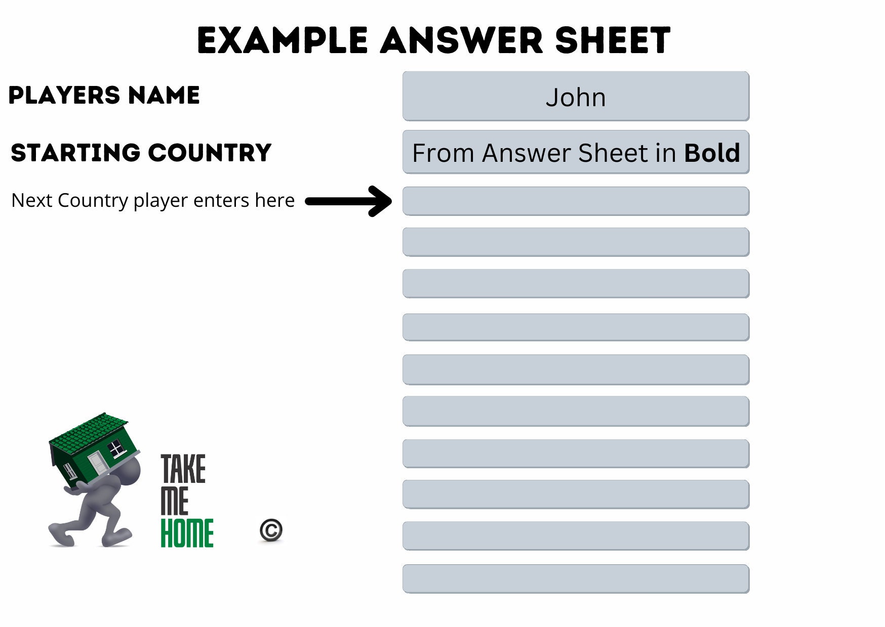 Digital Take Me Home Party Game, Virtual Party Adventure, Party ...