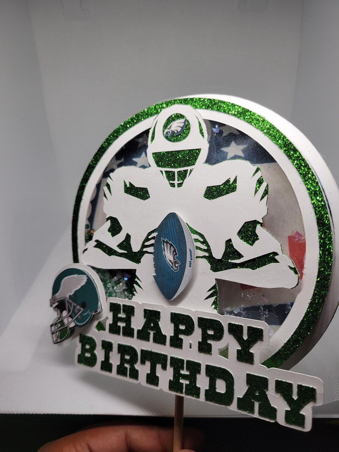 Philadelphia Eagles Cake Topper/shaker - Etsy