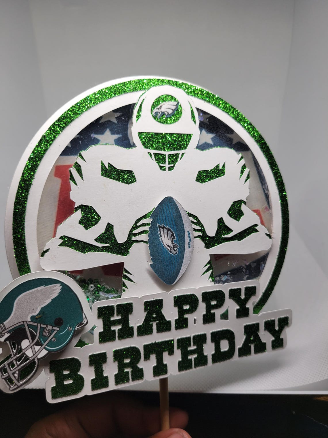 Philadelphia Eagles Cake Topper/shaker - Etsy