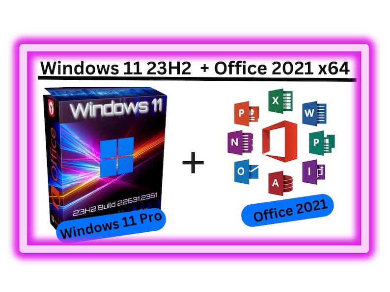 Windows 11 23H2 Build 22631.2361 Office 2021 X64 Enhanced - Etsy Australia