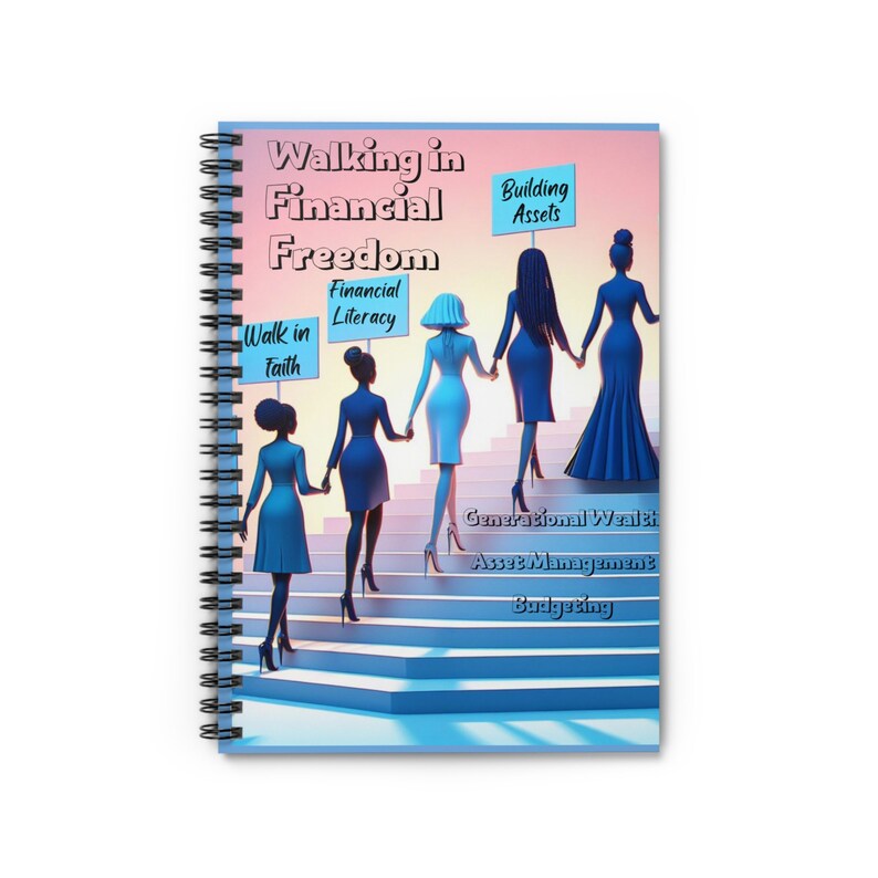 Cute Aesthetic Financial Literacy Planner Tracker Spiral Journal ...