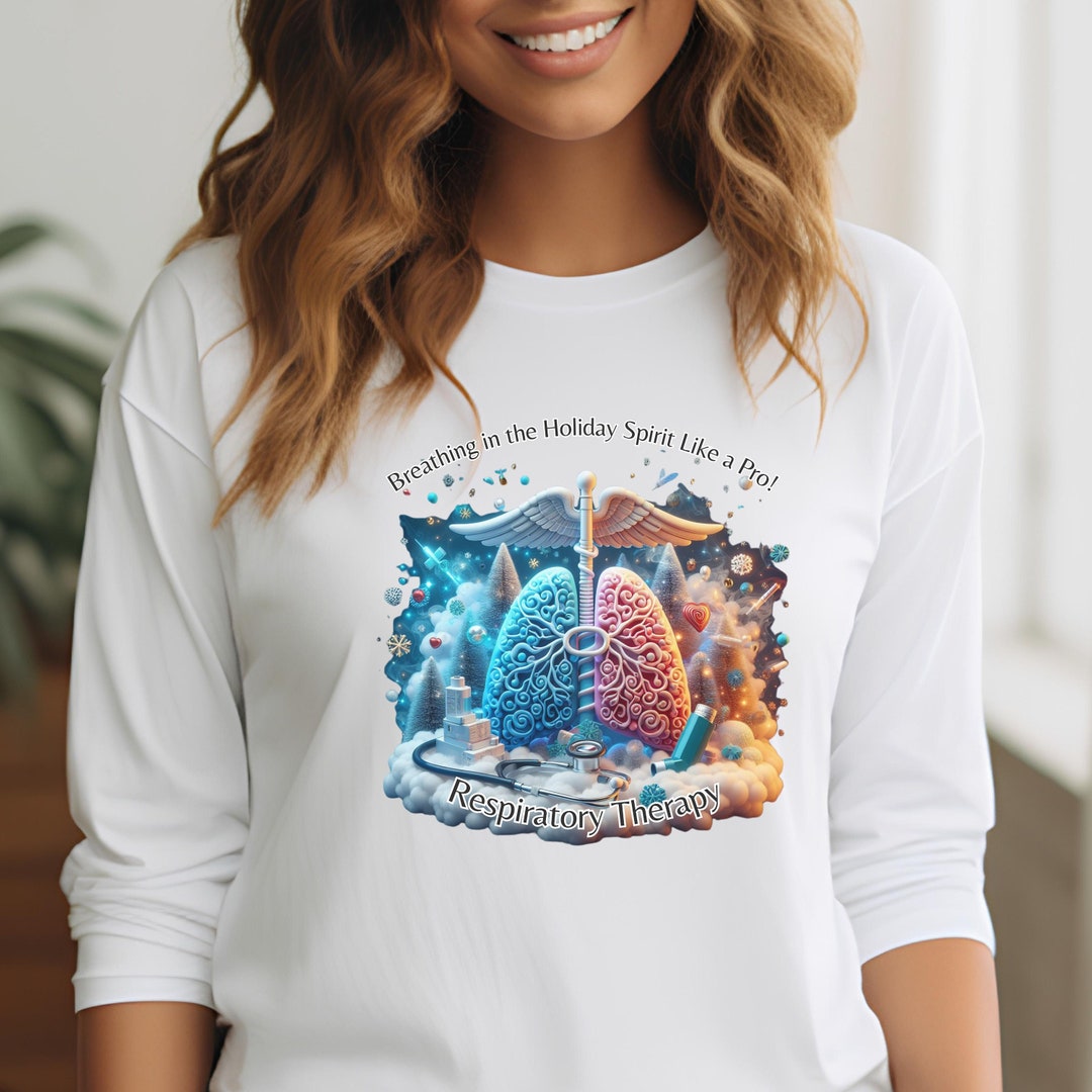 Cute Funny Respiratory Therapist Breathing in the Holiday Spirt ...