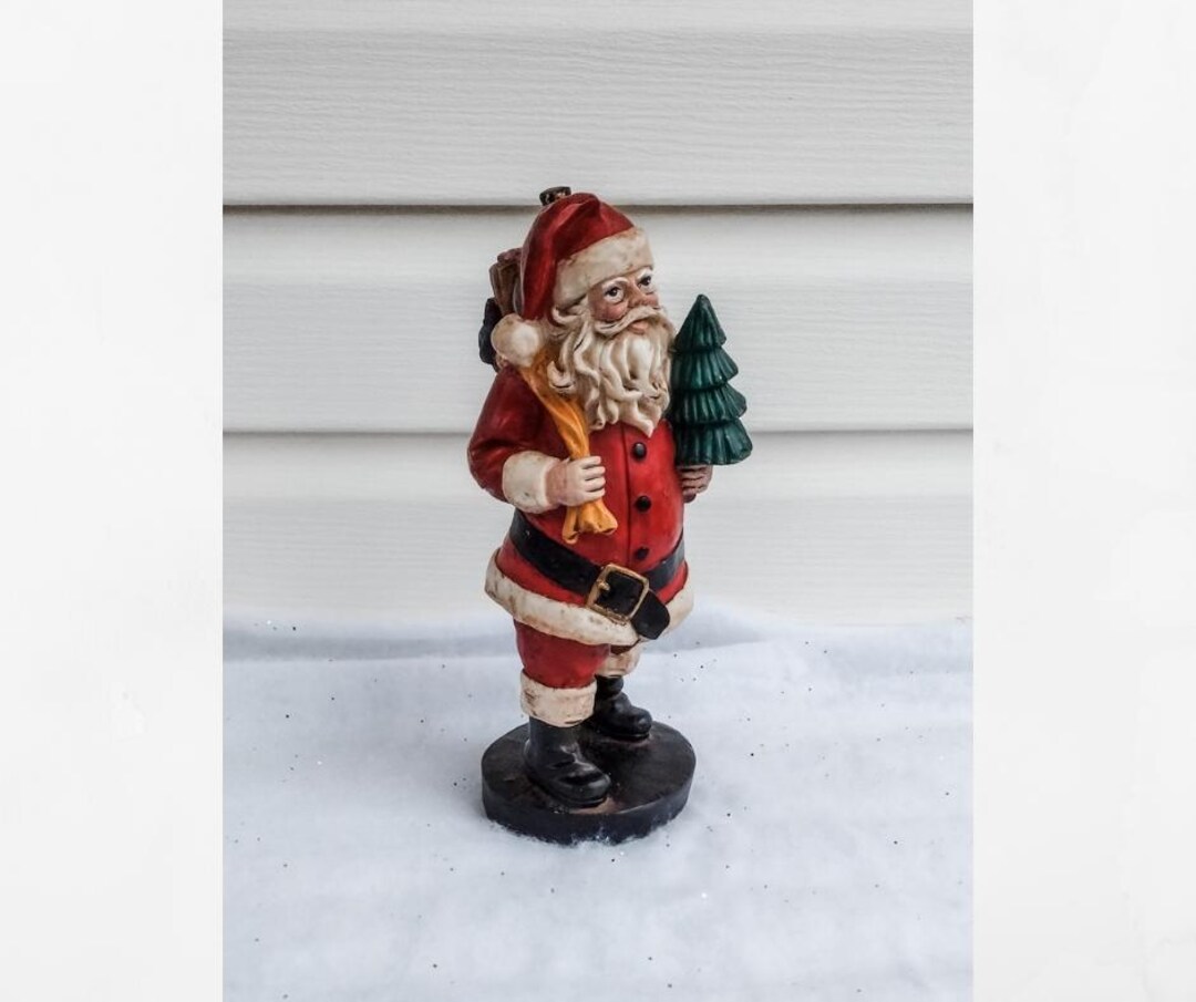 Vintage Tabletop Santa Statue. Windsor Collection. 10" Tall. Old World ...