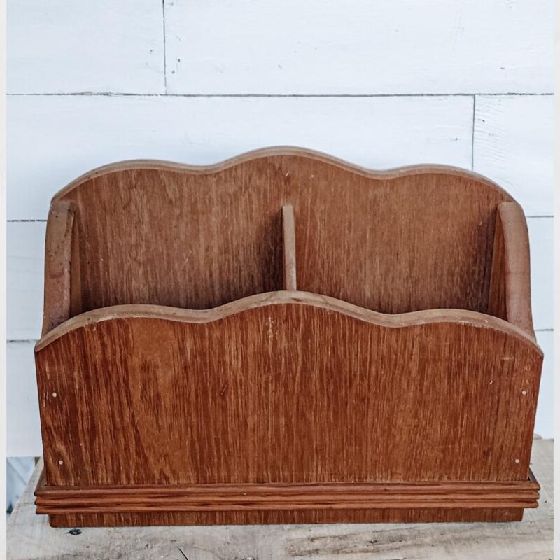 Wood Mail Organizer - Etsy