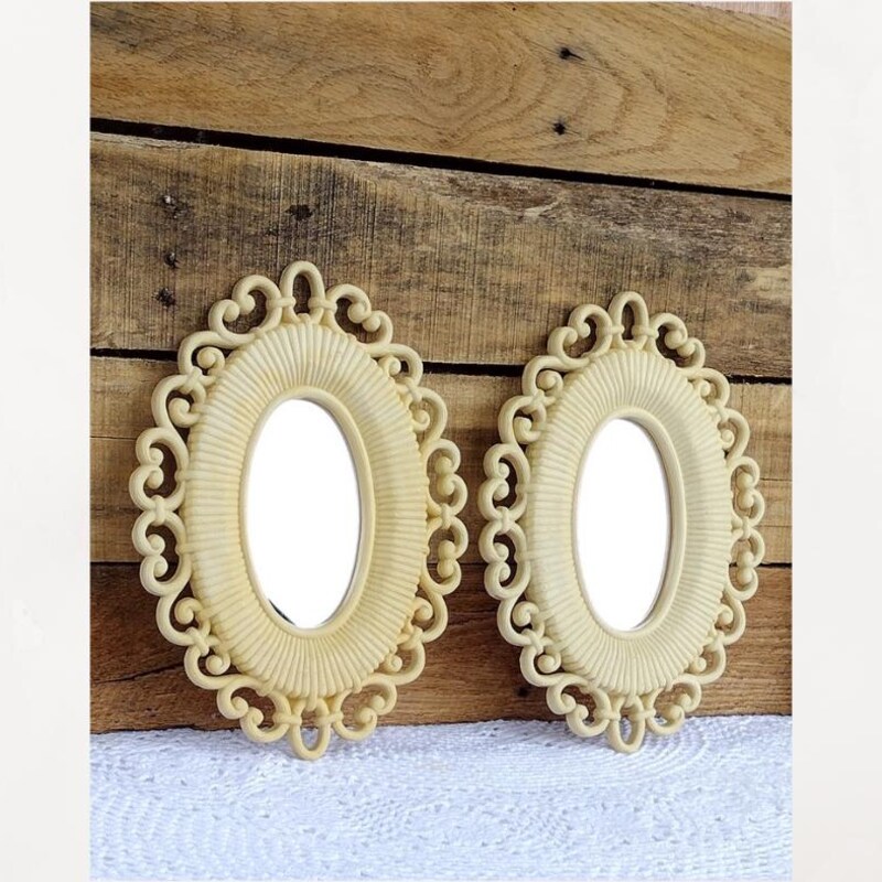 Vintage Homco Mirrors - Etsy