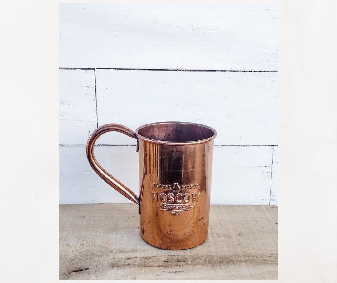 Genuine Classic Moscow Copper Co. Mule Mug. 1941. Vintage Moscow. Drink ...