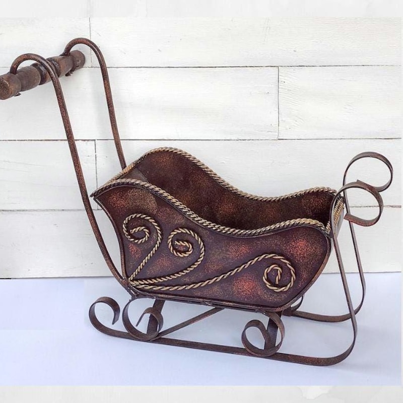 Santa Sleigh - Etsy