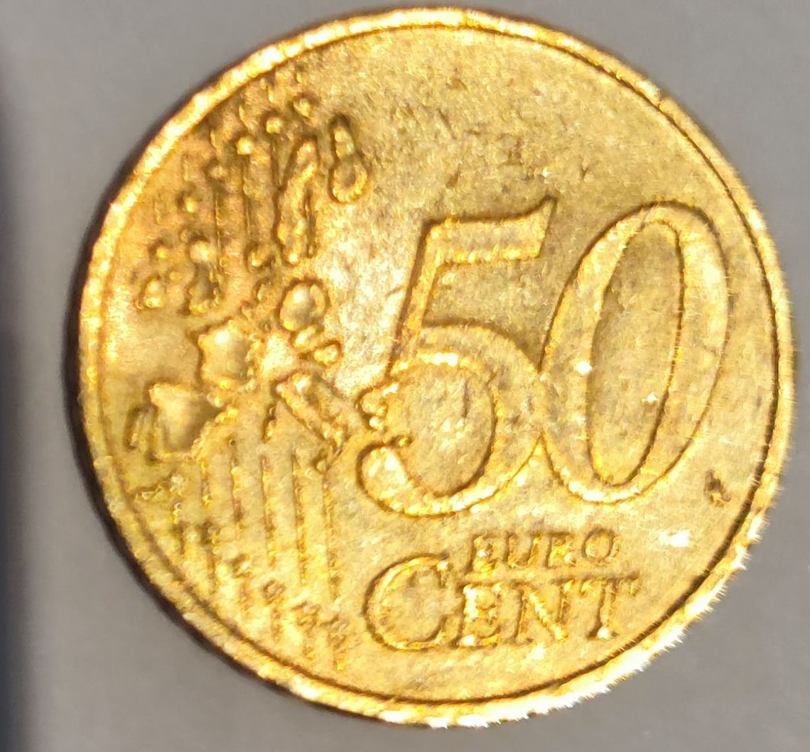 Pièce de 50 cents 2002 Allemagne D - Etsy France