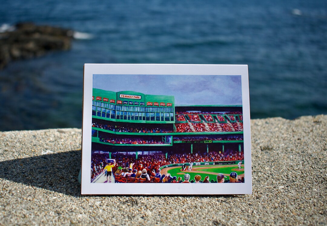 Fenway Park Note Card - Etsy