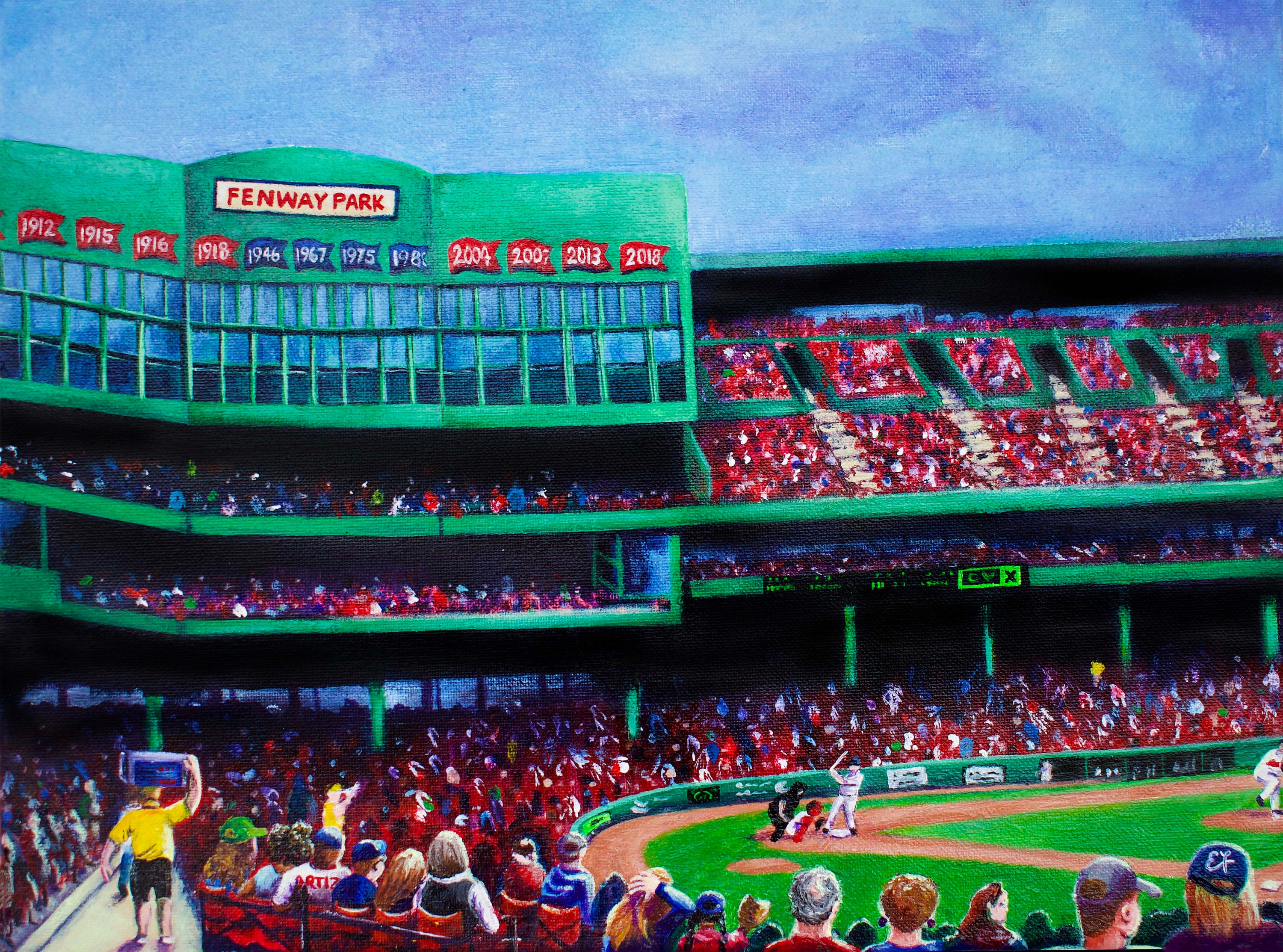Fenway Park Art Print - Etsy
