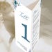 Minimalist Triangular Stand Menu Holder for Wedding Table Numbers - Etsy