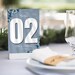 Elegant Editable Wedding Table Number Template Instant Download - Etsy