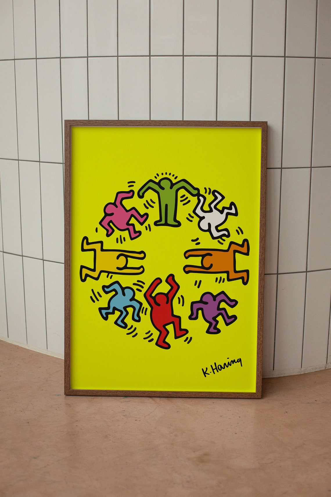 Keith Haring Dance Museum Quality Print, Keith Haring Poster, Pop Art ...