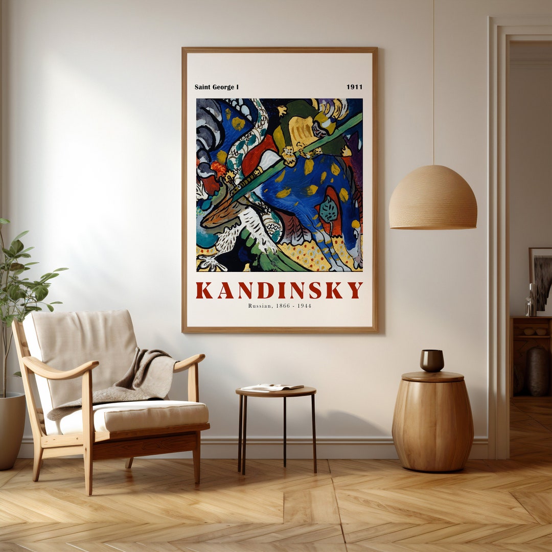 Wassily Kandinsky Poster High Quality Poster Kandinsky Wall Art ...