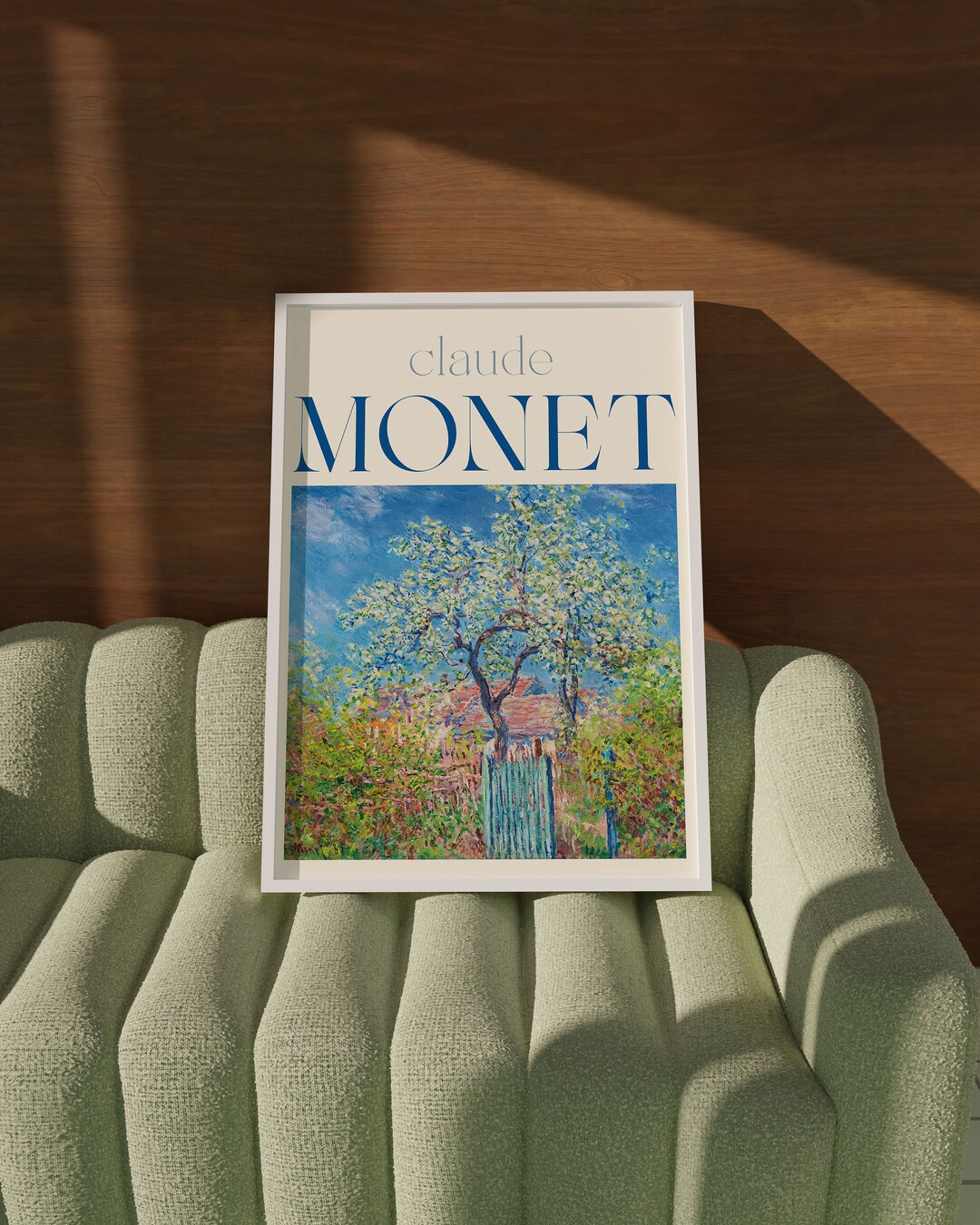 Claude Monet Poster Claude Monet Poirier En Fleurs Museum of Modern Art ...